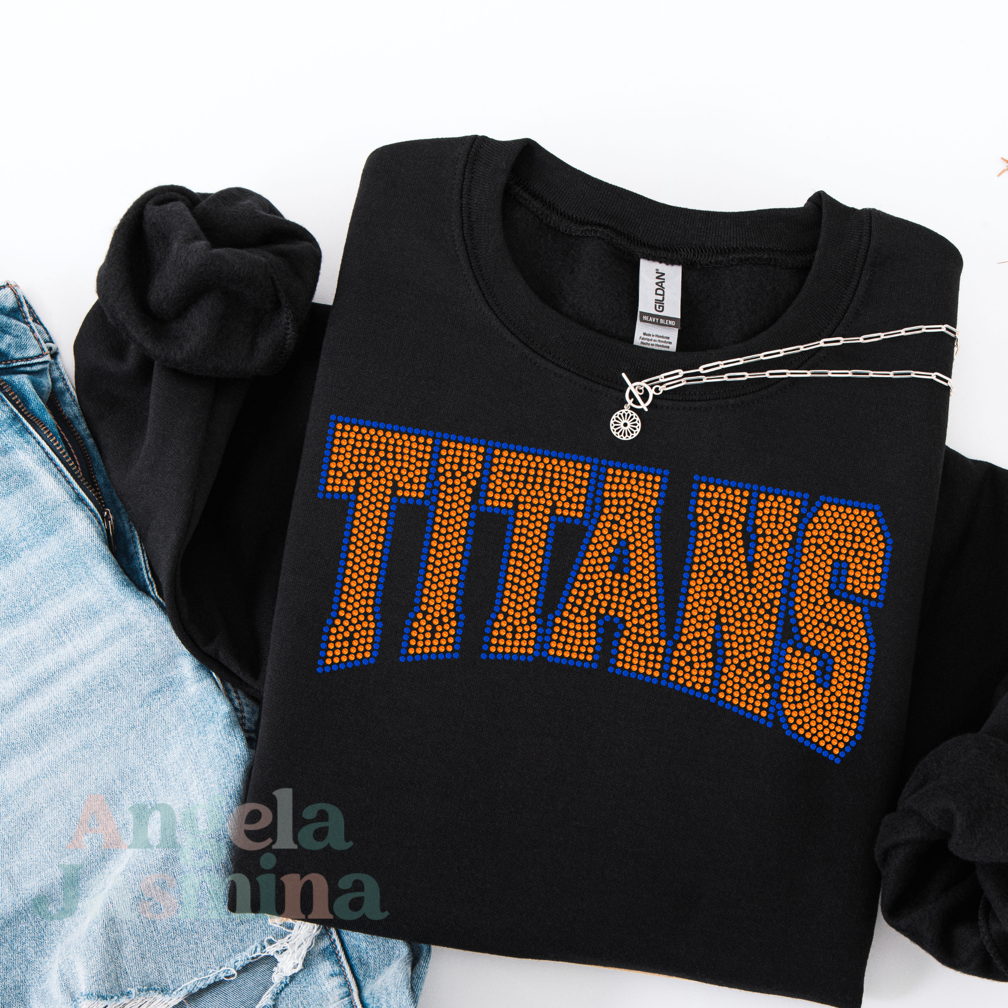 Titans Curve SPANGLE Transfer – Angela Jasmina