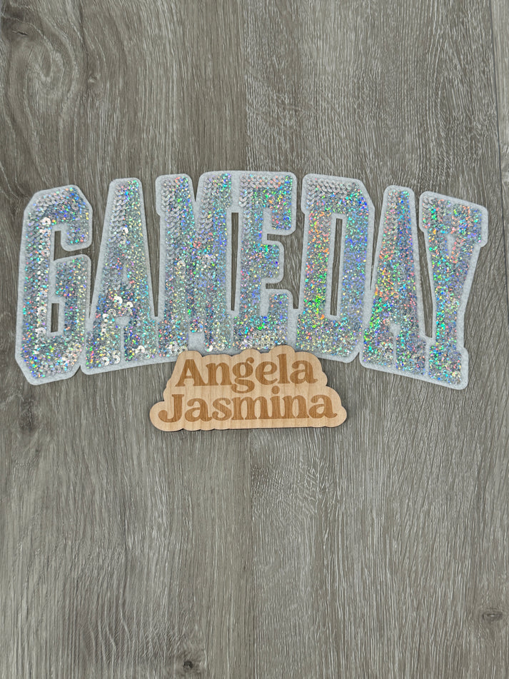 Game Day Sequin Patch – Angela Jasmina